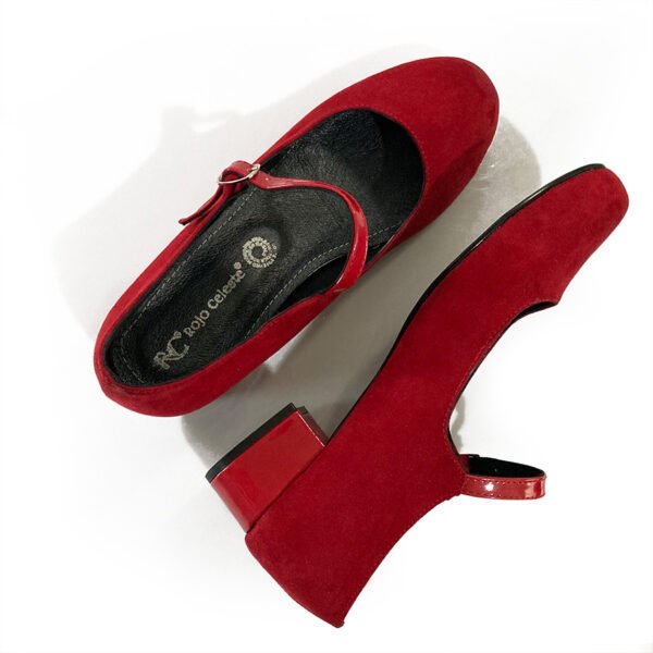 Mary Janes | ROJO CELESTE • Zapatos de diseño, hechos a mano, hecho en ...
